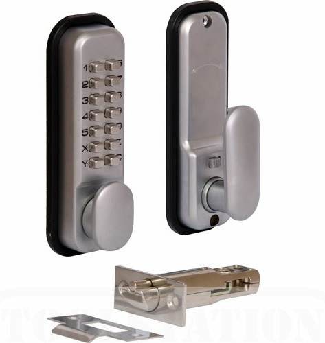 Digital Lock Installation at the Chilled and Easy Caravan Park | Red ...